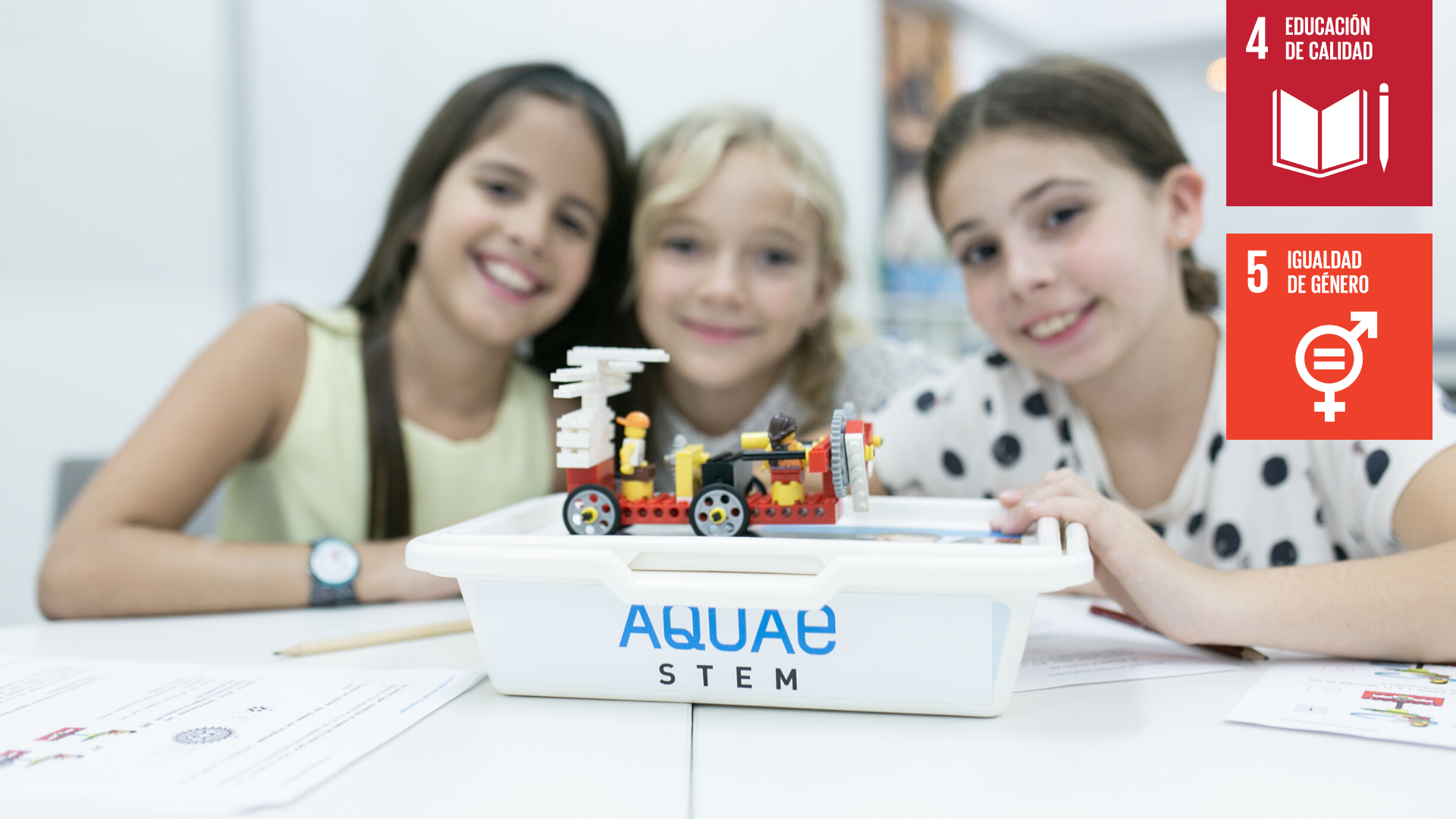 Aquae STEM fomenta las vocaciones científicas en las niñas - iambiente